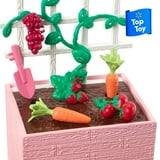 Barbie World Garden Playset with 12 Pieces Including Planter, & More ...