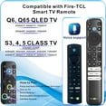 Universal Remote for All TCL TV Replacement, Motion Backlit, Voice ...