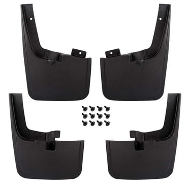 Fuliko 4-Piece Mini Soft Rubber Mud Flaps - Mud Splash Prevention ...