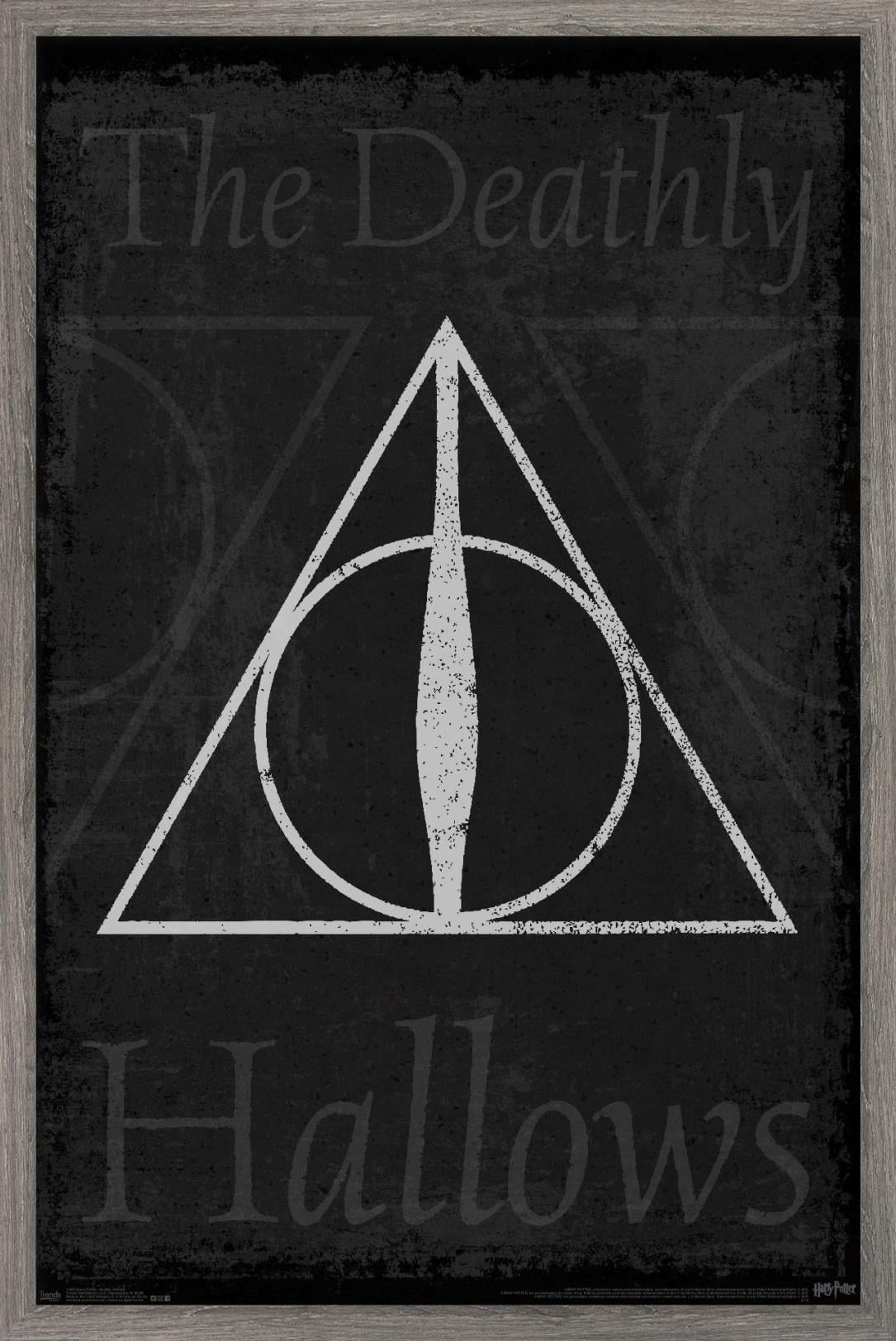 The Wizarding World: Harry Potter - The Deathly Hallows - Symbol Wall ...