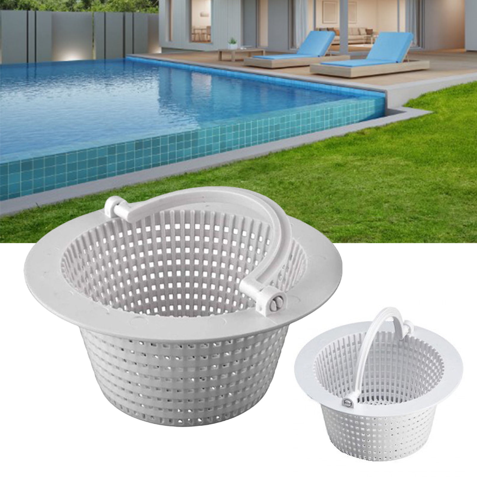 Bobasndm Pool Supply Swimming Pool Skimmer Replacement Basket with ...