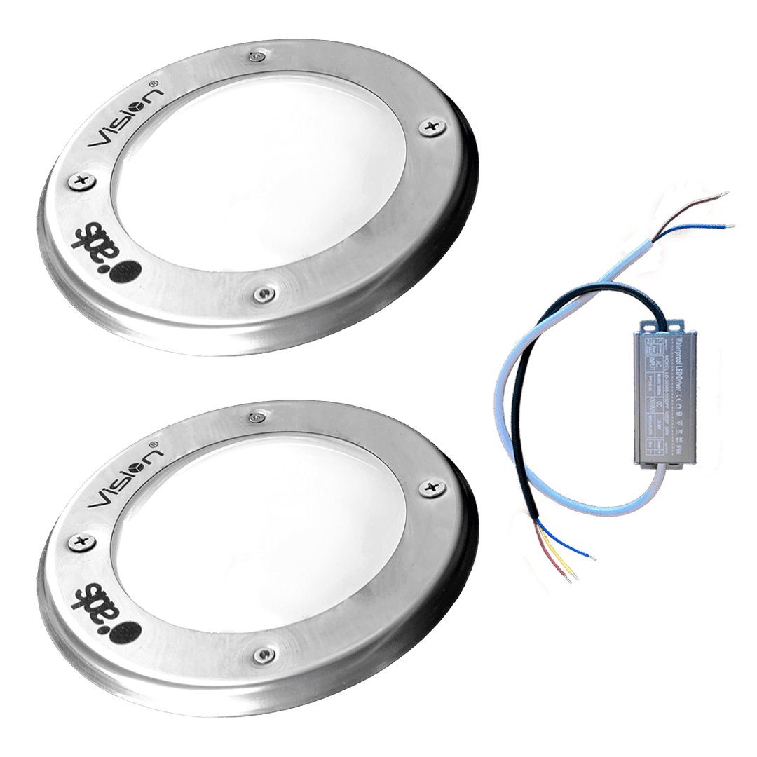 Ads visión - 2 ADS SPA - Lámpara LED sumergible para alberca, spa ...