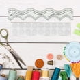 Wavy Shaped Quilting Templates Ruler Tool Clear Acrylic Quilting Rulers ...
