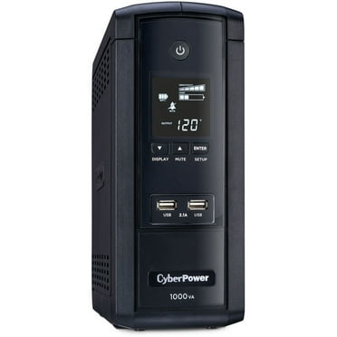 CyberPower 1500VA PFC UPS LCD - Power Backup Battery, Surge Supply ...