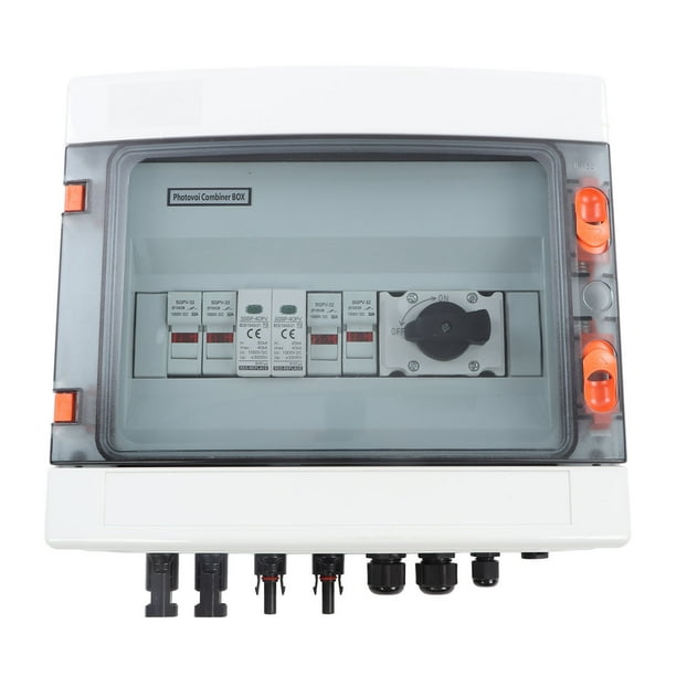 Caja combinadora fotovoltaica 2 en 1 salida IP65 Caja combinadora solar para exteriores ...