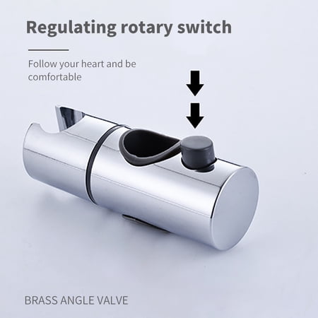 24mm/25mm ABS Electroplating Shower Rack Column Clip Sprinkler Holder ...