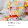 AURIGATE 78.7in Easter Colorful Pastel Paper Garland, Multi-Layered ...