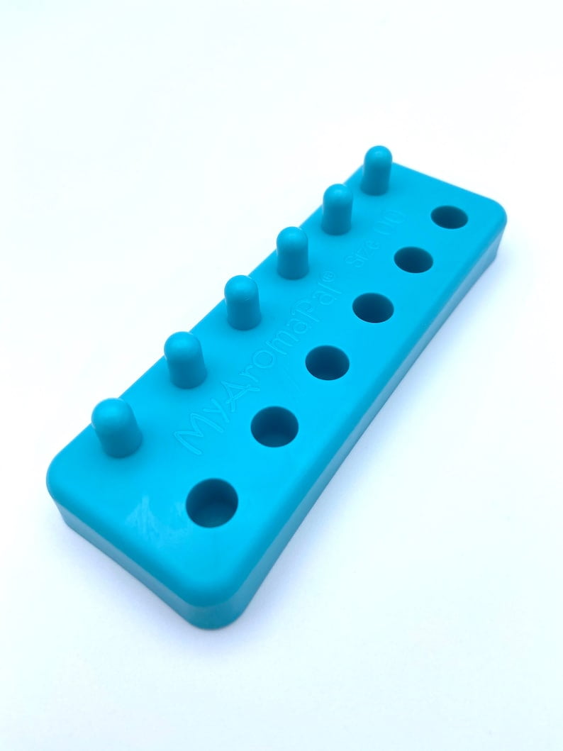 Capsule Storage Tray in AQUA ( size 00 ) Organizer Rack Pill Holder by ...