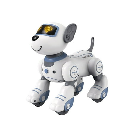 Dvkptbk Remote Control Robot Dog For Kids RC Stunt Dog Robot Toy With ...