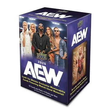 2022 Upper Deck AEW Allure Wrestling Blaster Box Trading Cards - Walmart.com