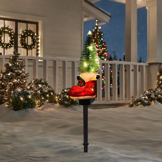 Iron Floor Lamp, Christmas Solar Ground Lights - Walmart.ca