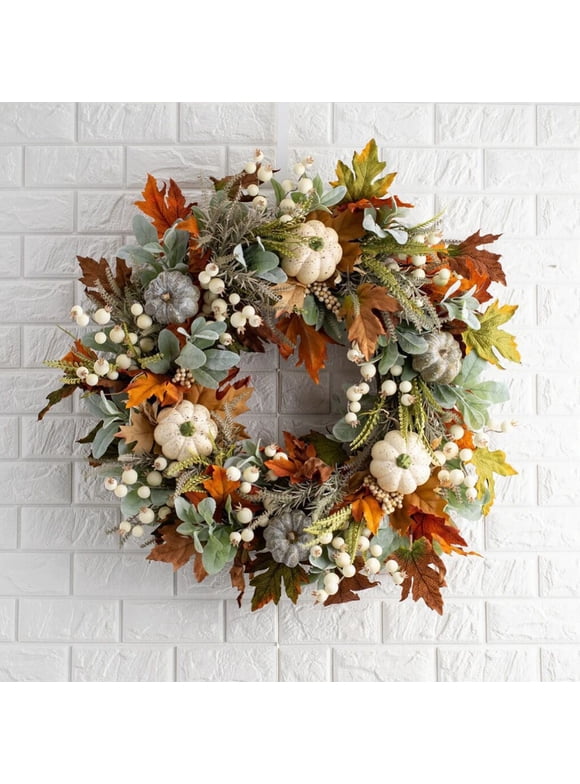 Fall Wreaths in Fall Floral Decor - Walmart.com