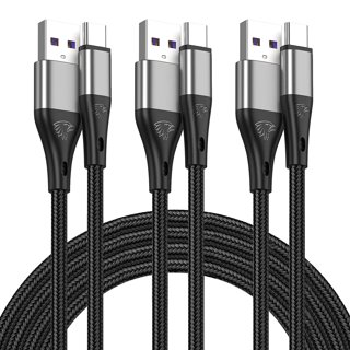 USB C Type Charger Phone Charger Cord, 10ft+6ft+3ft 3Pack Type C ...