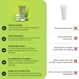 Aloderma Aloe Hand Moisturizer with 66% Organic Aloe Vera - Dry Hands ...