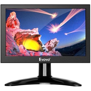 12 Inch HDMI Monitor, TOGUARD CCTV Monitor 1366x768 Portable Mini LCD ...