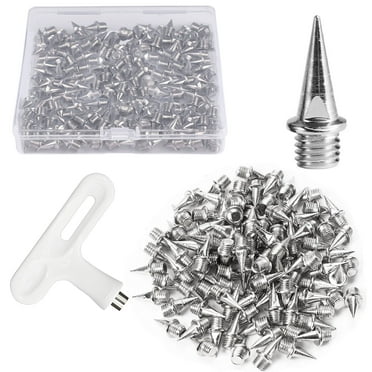 60 Pieces 1/2 Inch Track Spikes, Stainless Steel Golf Shoe Spikes ...
