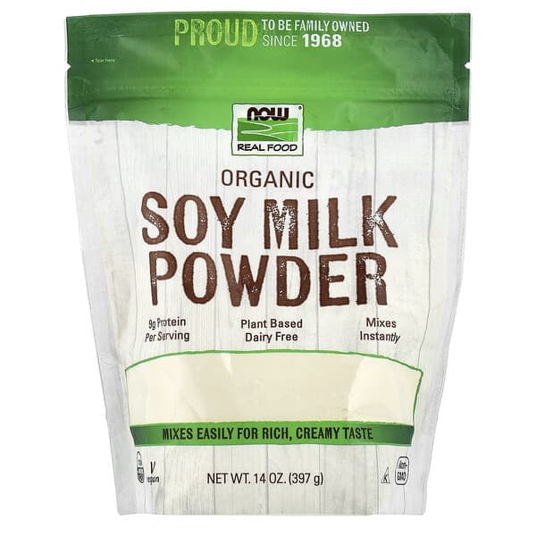 Click here for Now Foods  Real Food  Organic Soy Milk Powder  14... prices