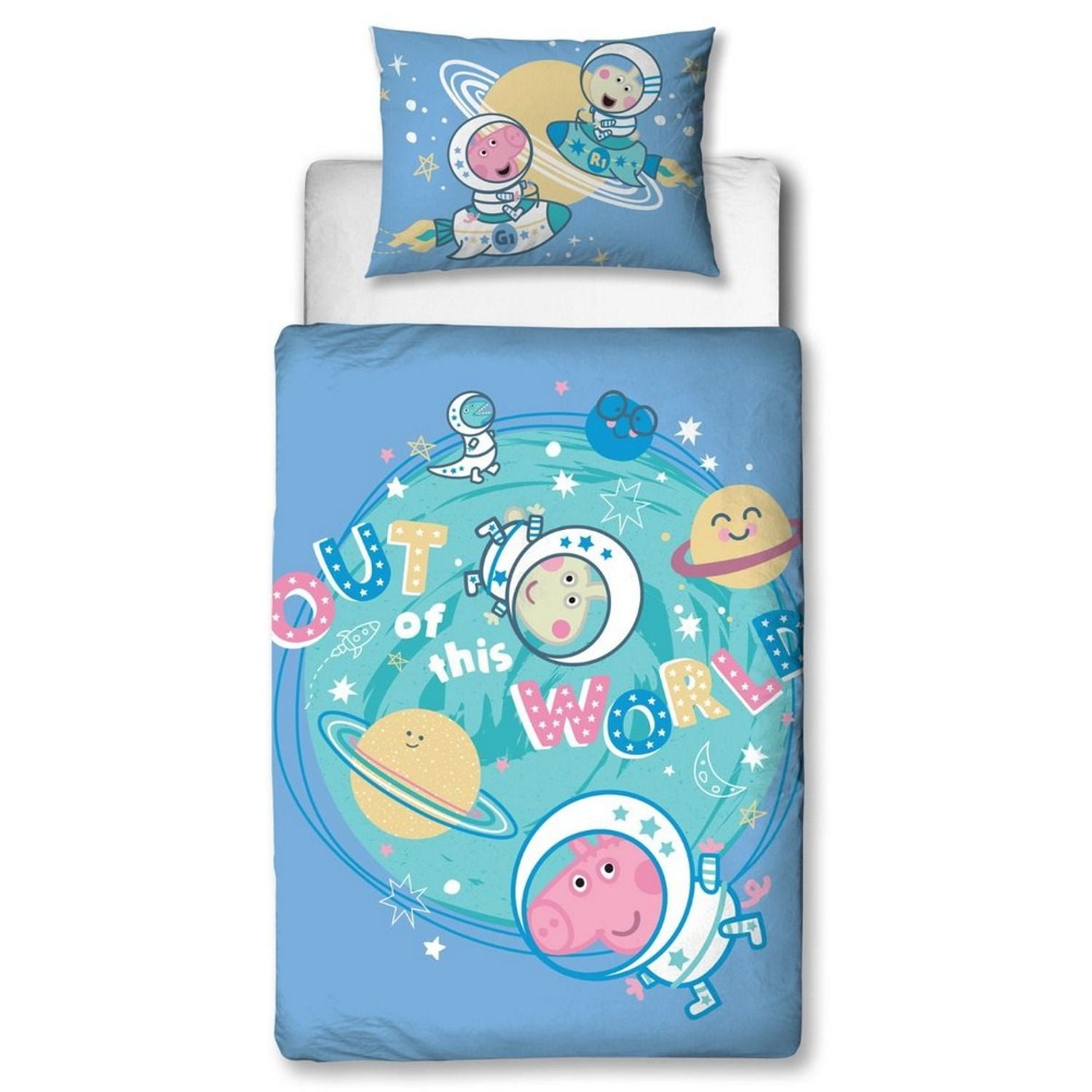 Click here for Peppa Pig Stars George Pig Duvet Cover Set prices
