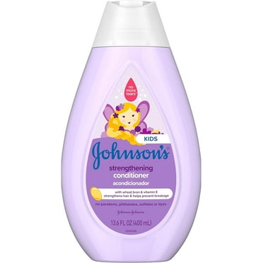 Johnson's Kids' Hair Conditioner Spray, Shiny & Soft Tear-Free, 10 fl ...
