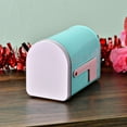 Way To Celebrate Small Tin Mailbox, Pink and Green - Walmart.com