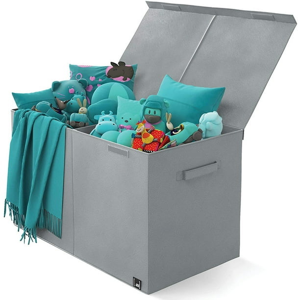 Mindspace Toy Chest Collapsible Storage Bins for Stuff Animals and Kids ...