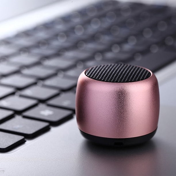Altavoz Bluetooth Pequeño, Alto Volumen, Cañón Mini de Acero, Sistema ...