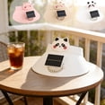 Cute Sun Visor Hat with Fans Solar Power, Fan Sun Protection Empty Top ...