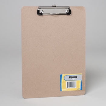 CLIPBOARD 9X12 CHIPBOARD W/FLAT CLIP-SHRINK W/STAT LABEL, Case Pack of ...