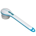 Fox Valley Traders 5-in-1 Spinning Shower Scrubber, Long Handle ...