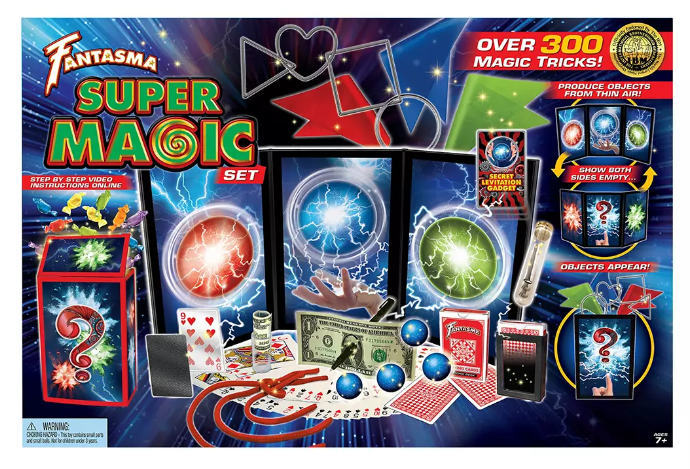Fantasma Super Magic Set - Over 300 Amazing Magic Tricks - Walmart.com