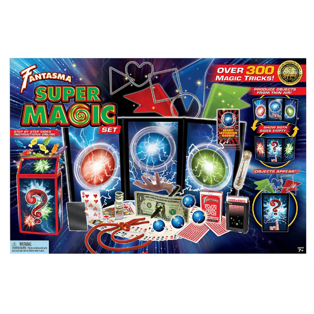 Fantasma Super Magic Set - Over 300 Amazing Magic Tricks - Walmart.com
