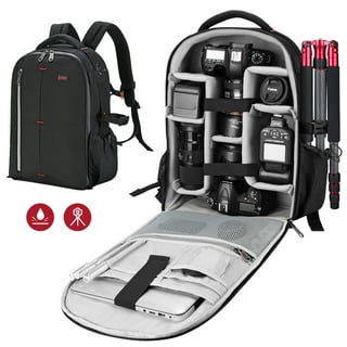 Case Logic KDB101 Kontrast Pro DSLR Backpack, Black - Walmart.com