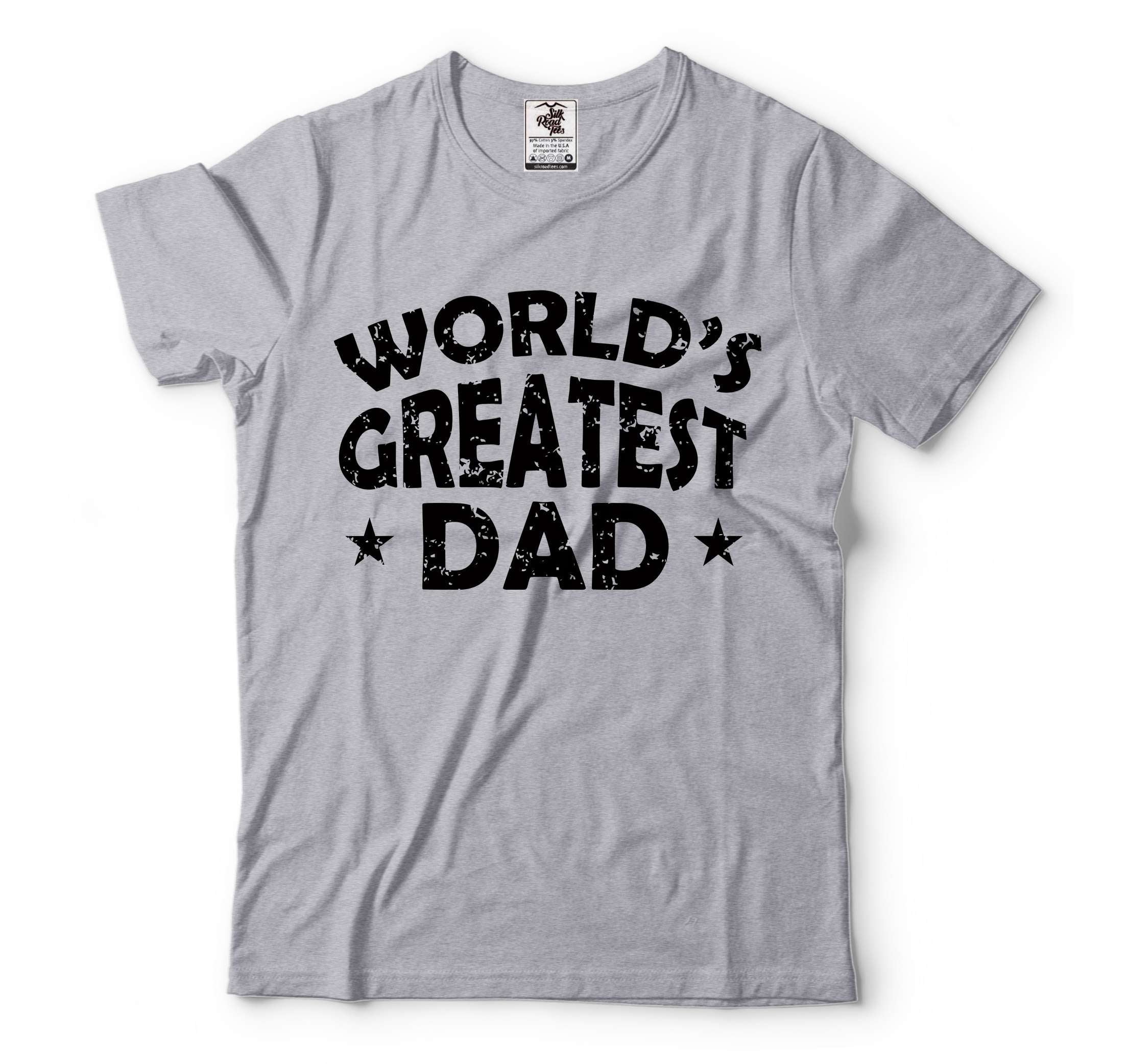 Mens Dad shirt World's Greatest Dad Shirt Fathers Day Dad Shirt Dad ...