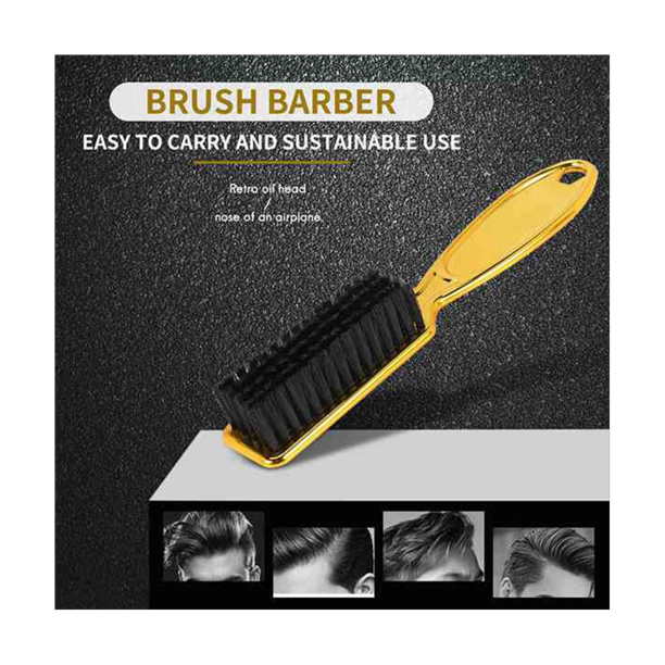Symkmb Fade Brush Comb Scissors Cleaning Brush Barber Shop Skin Fade ...