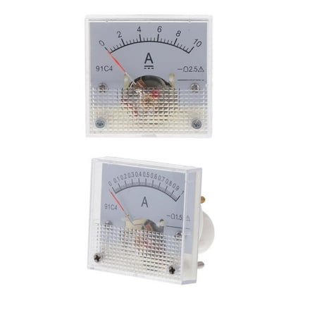 2 Pieces DC Ampere Measuring Device Electrical Current Measurement ...