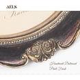 AELS 8x10 Vintage Oval Picture Frame, Antique Photo Frame with Glass ...
