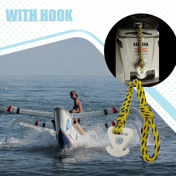 Kayak Paddle Rope Water Sports Pull Knotted Canoe Leash Boat Fishing ...