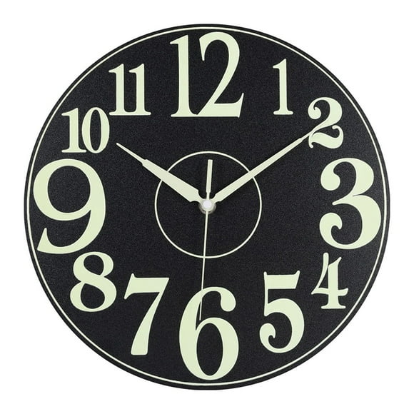 Glow Dark Clock