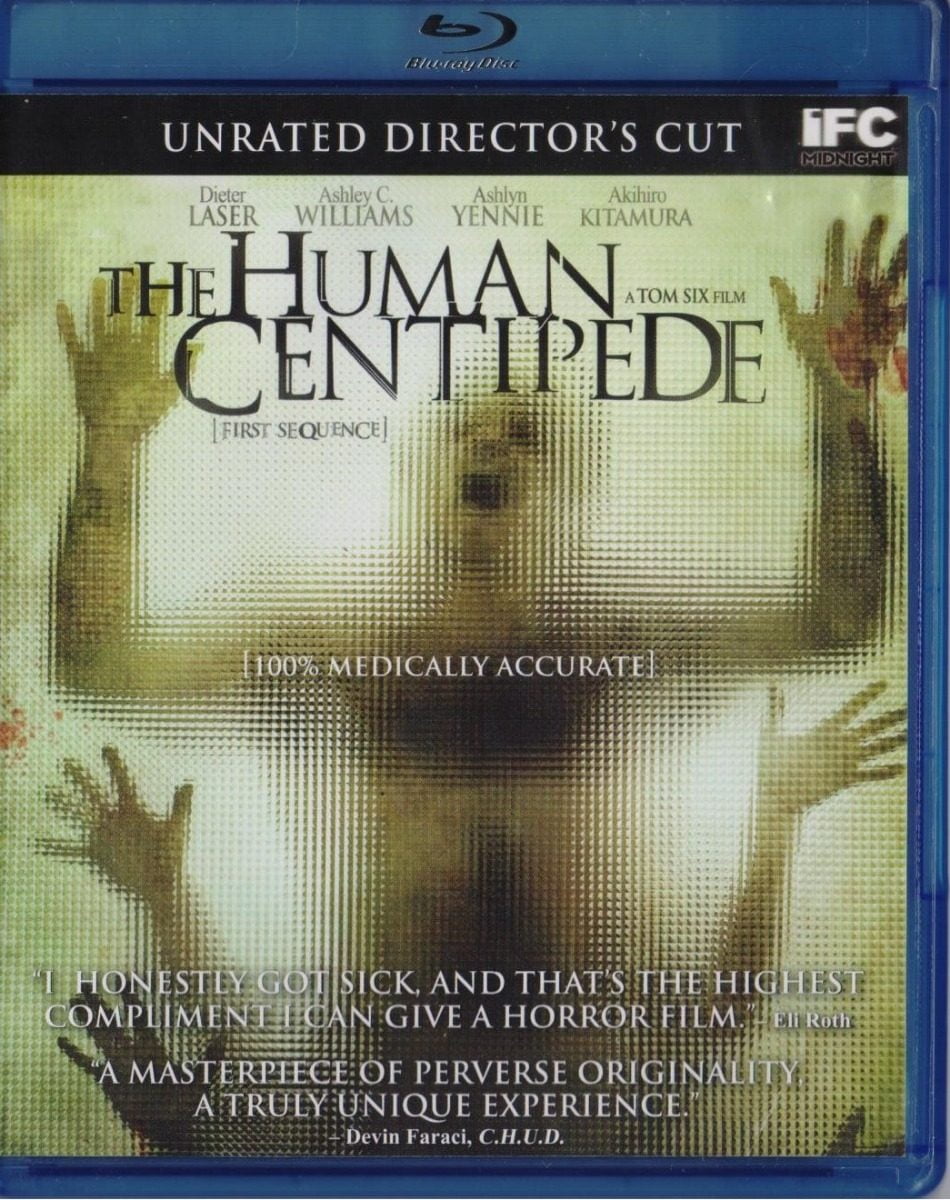 The Human Centipede First Sequence Director's Cut Blu-ray FC FILMS Blu ...