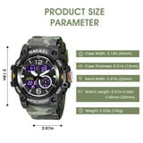 Alps Men’s Digital Analog Military Sport Waterproof Wristwatch, Outdoor ...