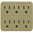 GoGreen Power 6-Outlet Wall Tap, White, 16000TW, 3 PACK - Walmart.com