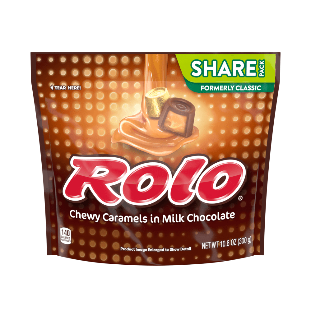Rolo, Creamy Caramels in Chocolate Candy, 10.6 Oz. - Walmart.com ...