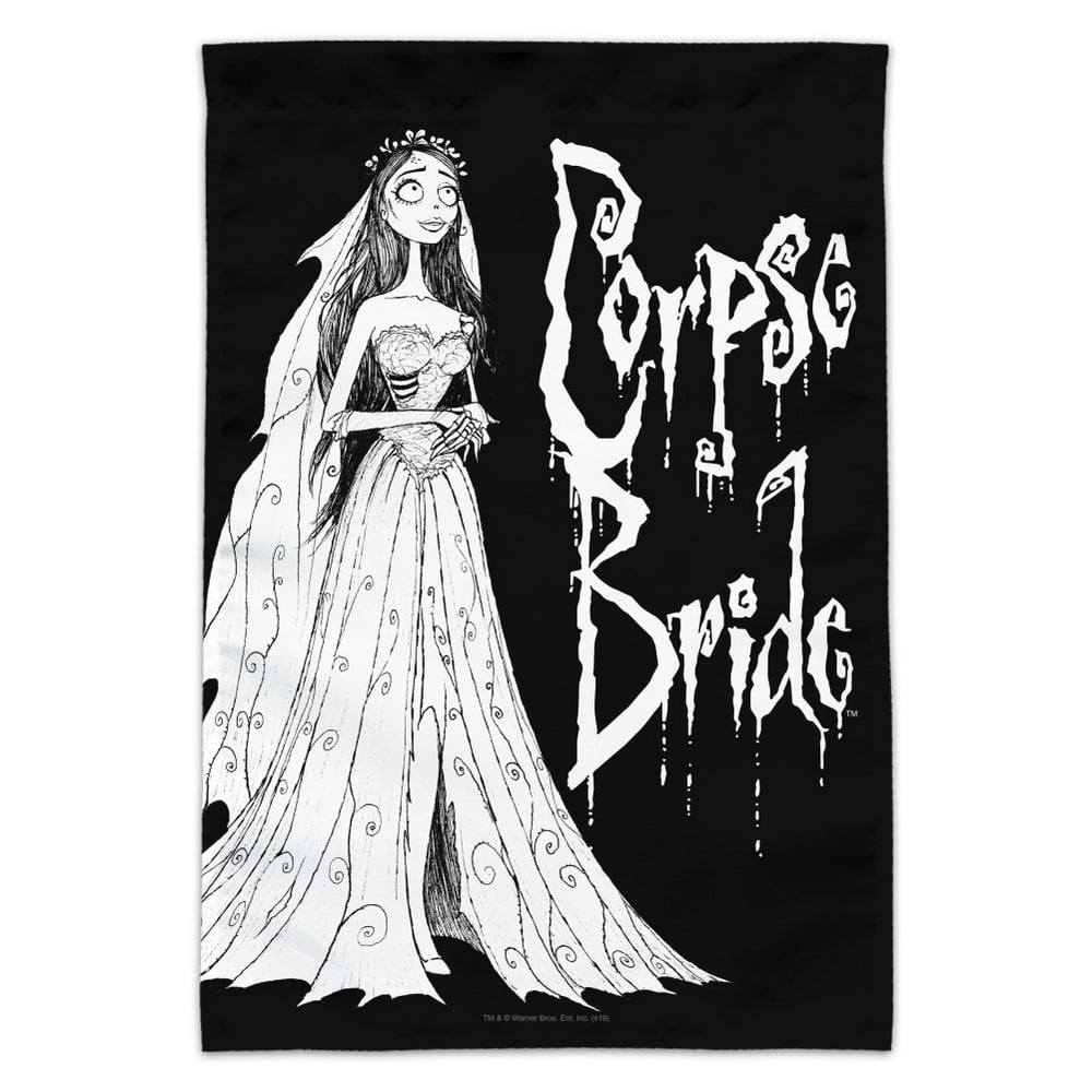 Corpse Bride Logo and Silhouette Garden Yard Flag - Walmart.com ...