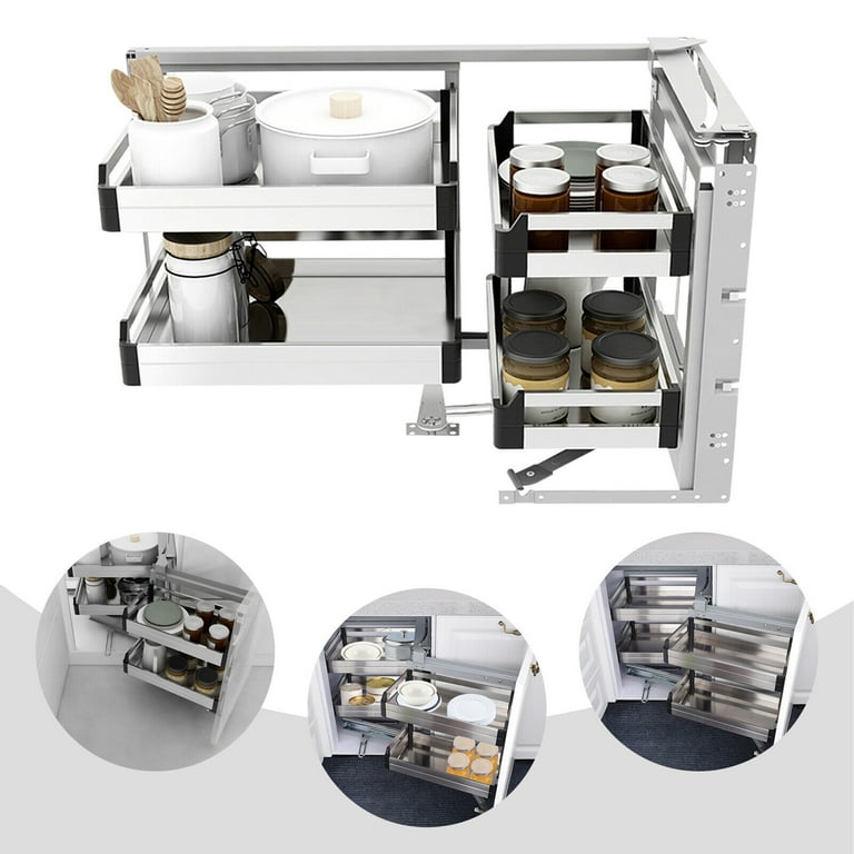 Blind Corner Kitchen Cabinet Organizers | Cabinets Matttroy