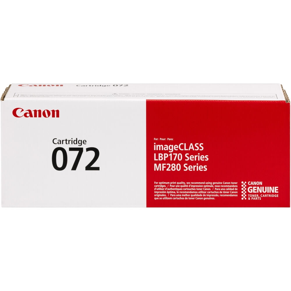 Click here for Canon 072 Standard Black Toner Cartridge prices