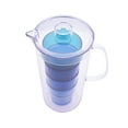 Mainstays 3-Quart Acrylic Pitcher with Stackable 14 oz Tumbler Set in ...