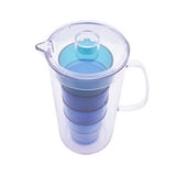 Mainstays 3-Quart Acrylic Pitcher with Stackable 14 oz Tumbler Set in ...