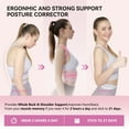 Back Support for Men and Women, Upper Back Pain Relief, Improve Posture ...