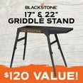 "Outdoor Blackstone Portable Stand - Griddle Accessory Steel Grill ...