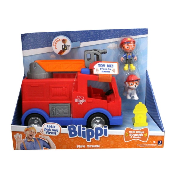 Blippi Fire Truck Vehicle - Walmart.com